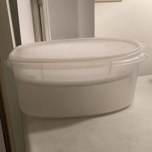 Tupperware | Kitchen | Tupperware Vintage White Clear Roast Flavor ...